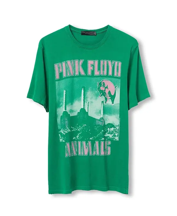 Junk Food Clothing Pink Floyd Animals Vintage Like Tee - Shady Glade