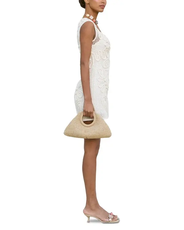 aka knit dress Paquita Mini Knit Dress - White XS