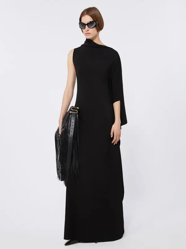 Max Mara Fitted Asymmetrical Dress