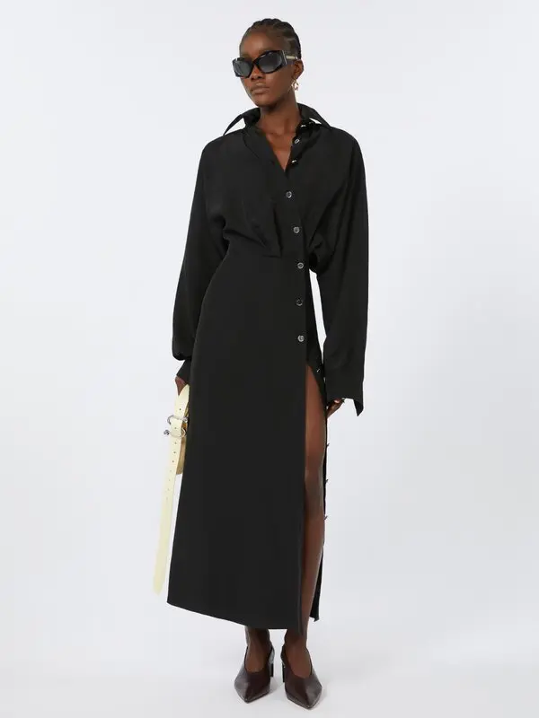Max Mara Asymmetrical Shirt Dress