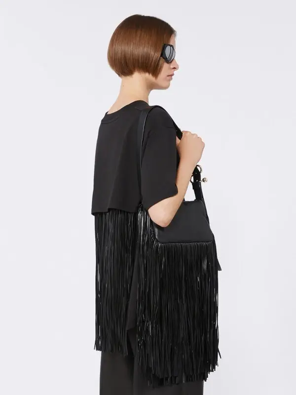 Max Mara Fringed T-shirt
