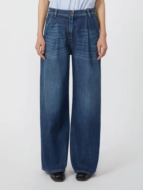 Max Mara Wide-leg Denim Trousers