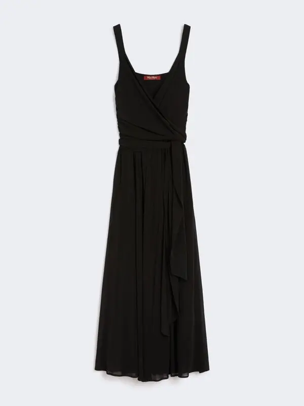 Max Mara Long Viscose Jersey Dress