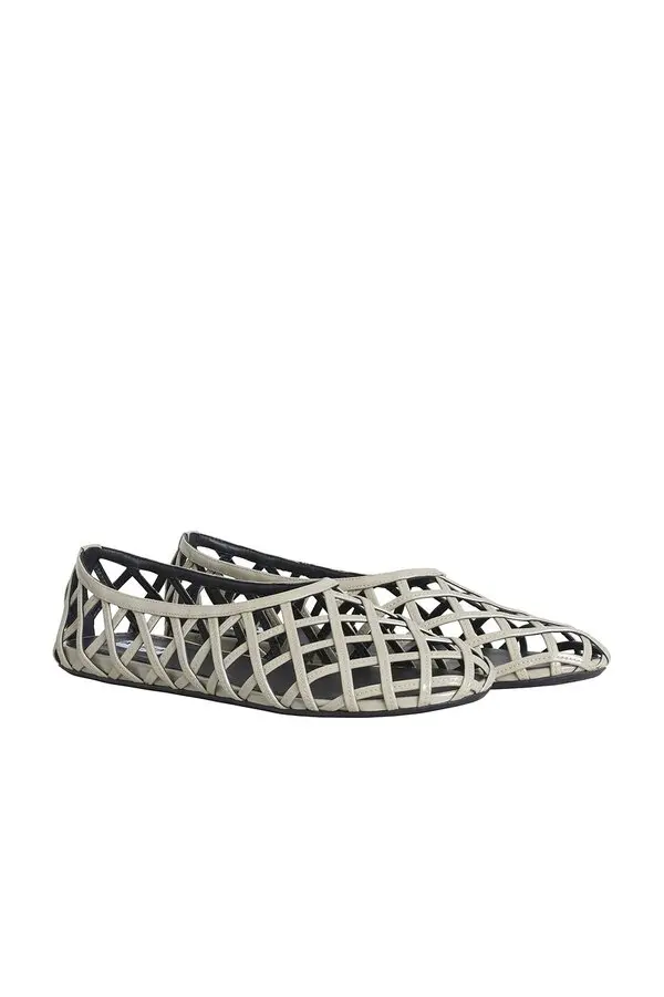 Alaïa Ballerina Flat - Grege