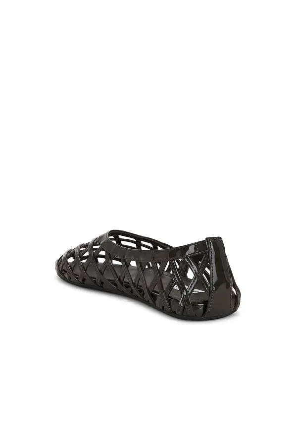 Alaïa Ballerina Flat - Kaki
