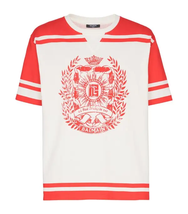 Balmain Varsity Print T-shirt