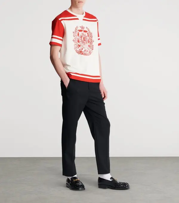 Balmain Varsity Print T-shirt