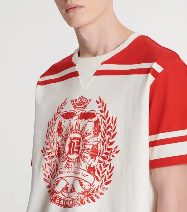 Balmain Varsity Print T-shirt