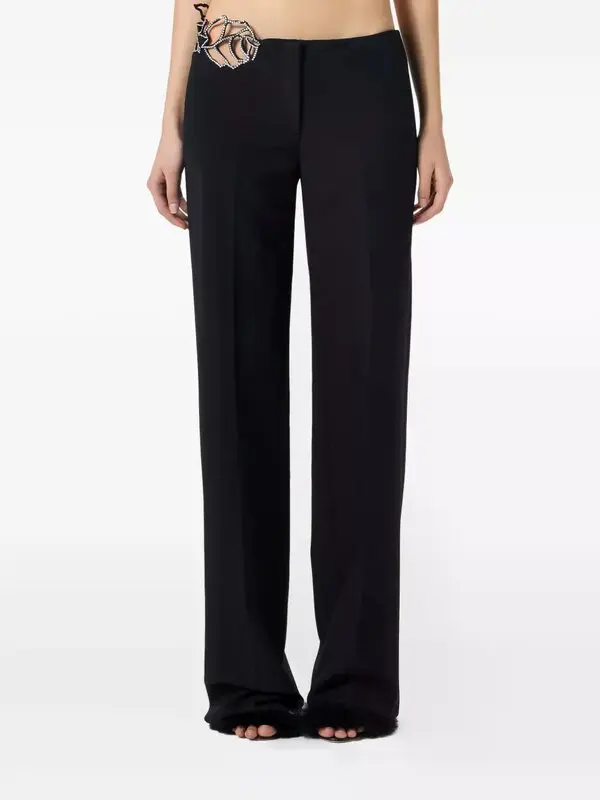 Blumarine Lace-embellished Trousers