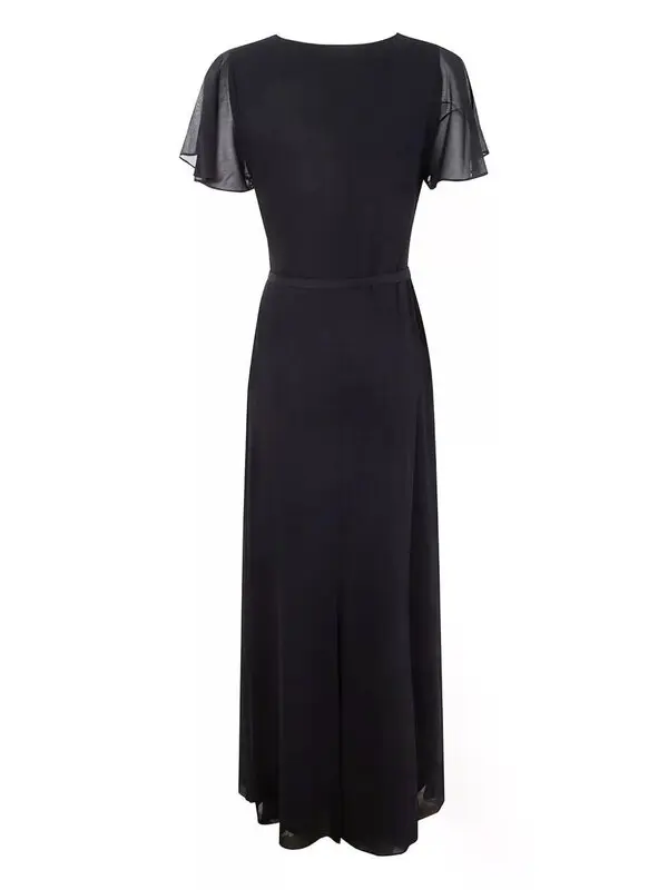 Ralph Lauren Ruffle-sleeve Maxi Dress