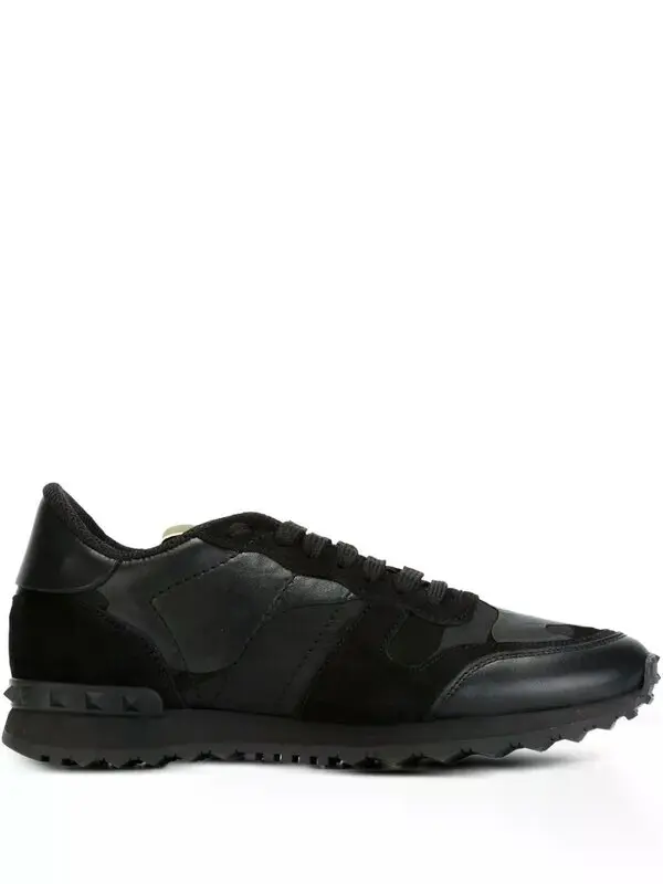 Valentino Garavani Rockrunner Sneakers - Black