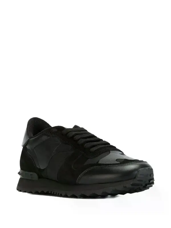Valentino Garavani Rockrunner Sneakers - Black