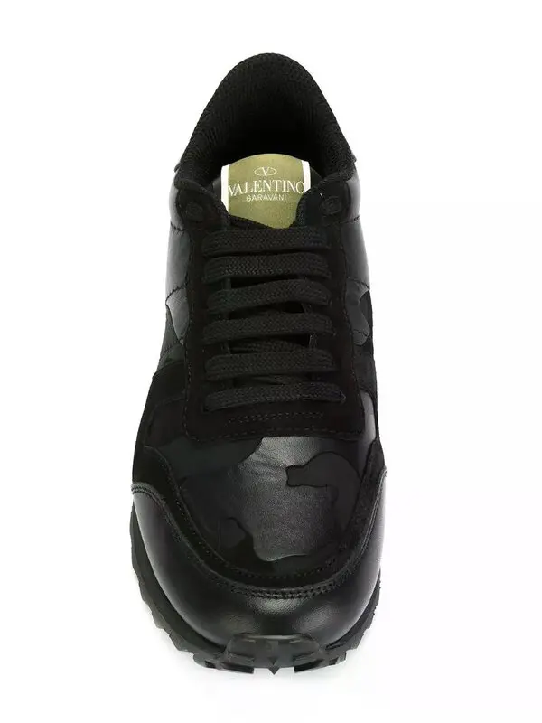 Valentino Garavani Rockrunner Sneakers - Black