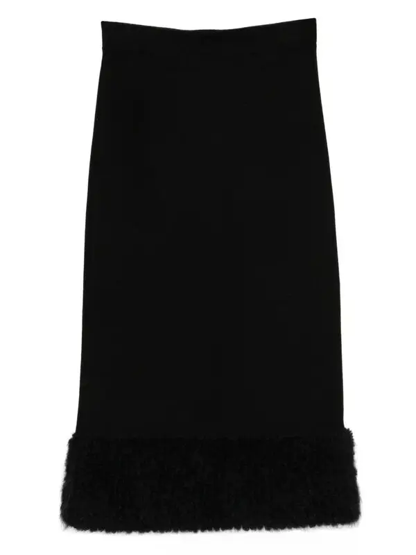 Moschino Pencil Skirt With Trim
