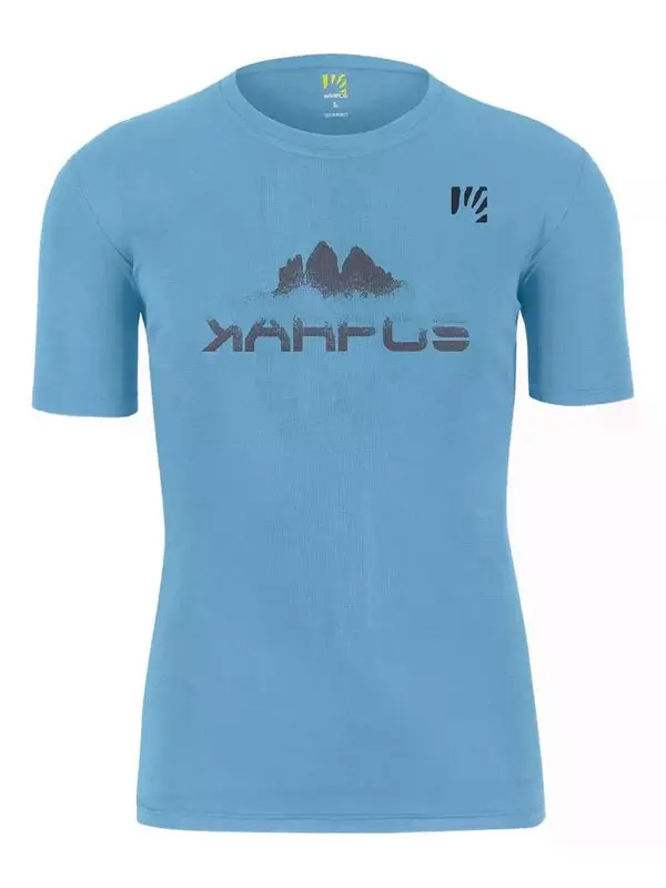 KARPOS Loma Evo Print T-shirt - Blue