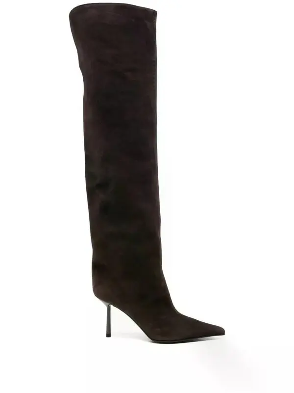 LE SILLA 80mm Knee-high Leather Boots