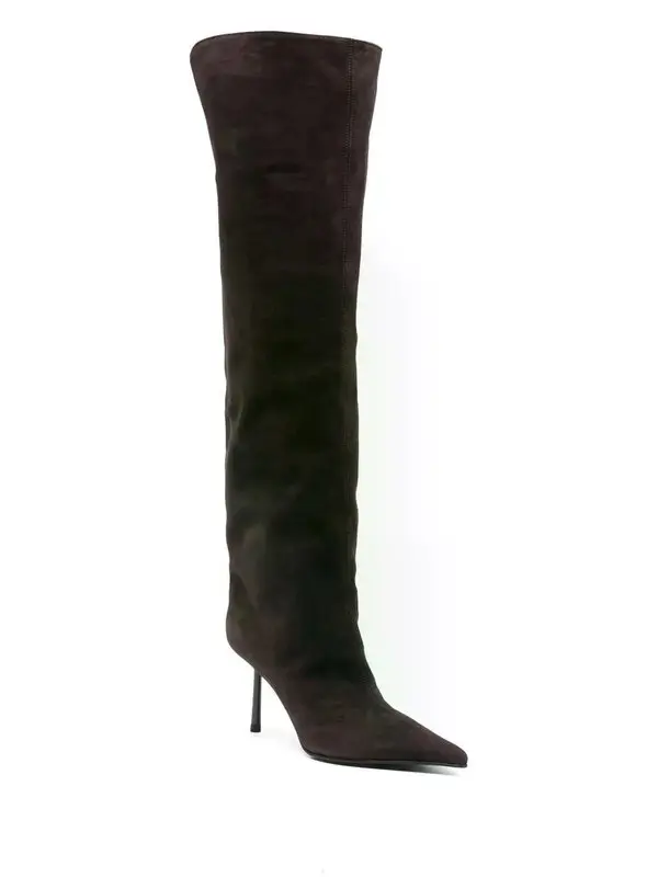 LE SILLA 80mm Knee-high Leather Boots