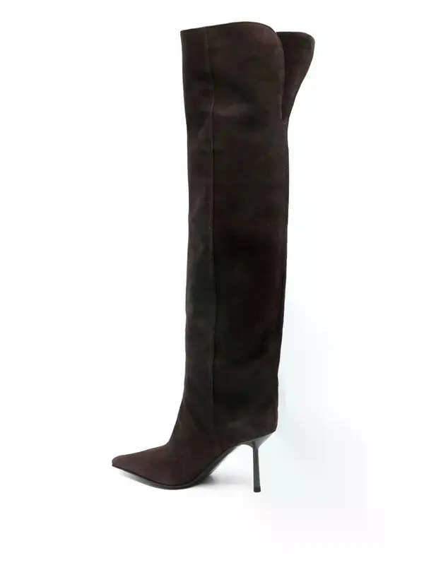 LE SILLA 80mm Knee-high Leather Boots
