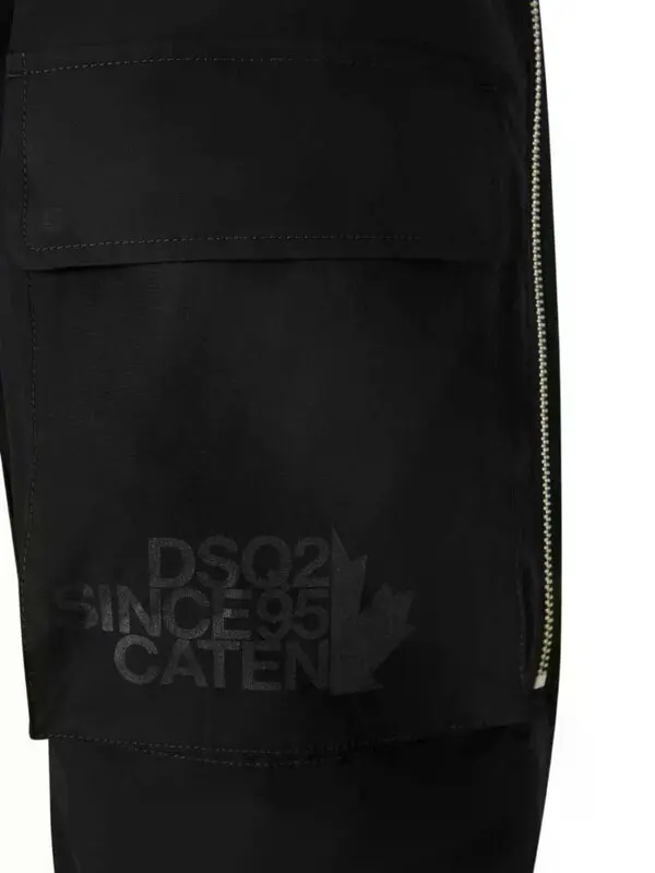 Dsquared2 Side-zip Track Pants - Black