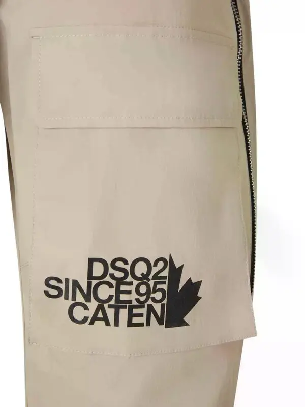 Dsquared2 Logo-print Track Pants - Neutrals