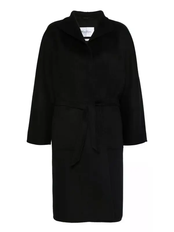 Max Mara Belted Wrap Cashmere Coat