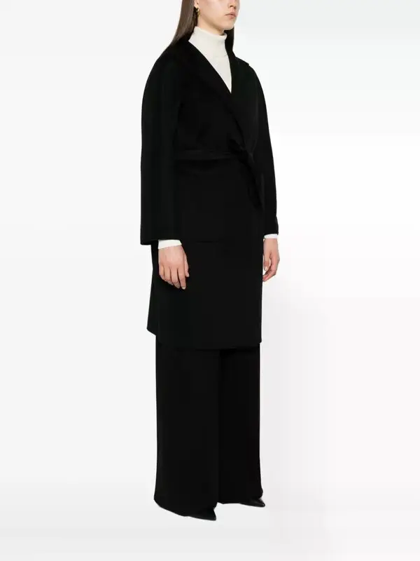 Max Mara Belted Wrap Cashmere Coat