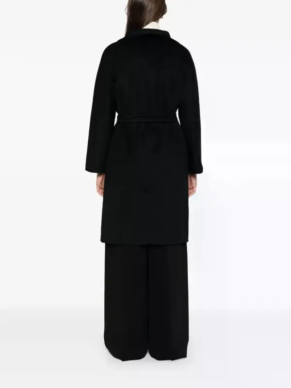 Max Mara Belted Wrap Cashmere Coat
