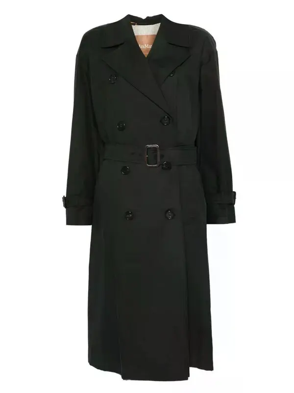 Max Mara Double-breasted Belted Coat
