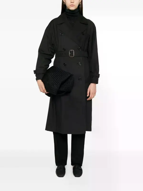 Max Mara Double-breasted Belted Coat
