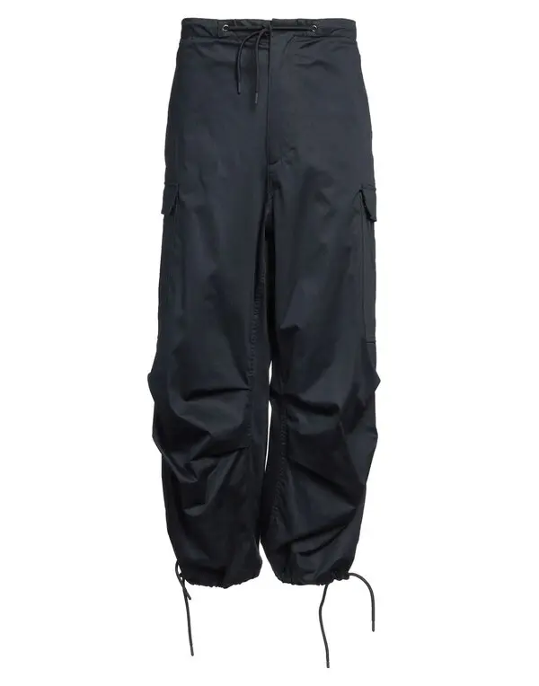 Emporio Armani Cotton-Elastane Cargo Pants In Navy - 53% Off