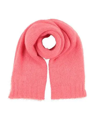 Majestic Filatures Scarf Coral Mohair Wool, Polyamide, Merino Wool - Red