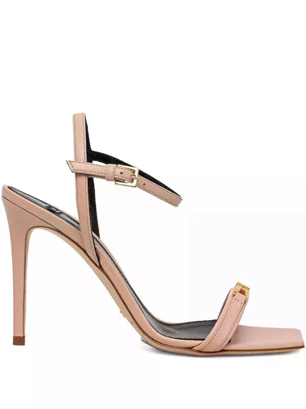 Elisabetta Franchi Logo-plaque Stiletto Sandals