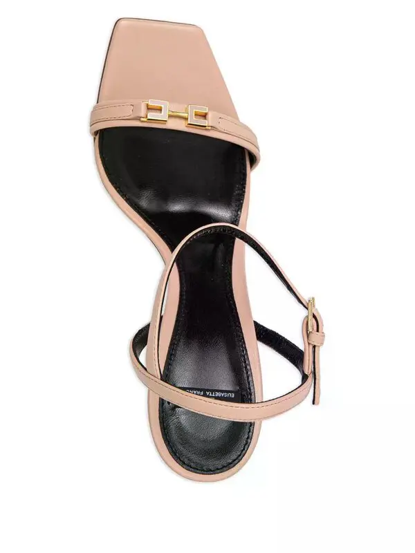 Elisabetta Franchi Logo-plaque Stiletto Sandals