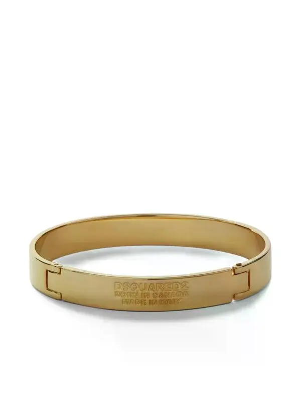 Dsquared2 Engraved Band Bracelet - Gold