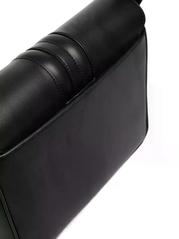 Bally Stripes-detail Cross Body Bag - Black