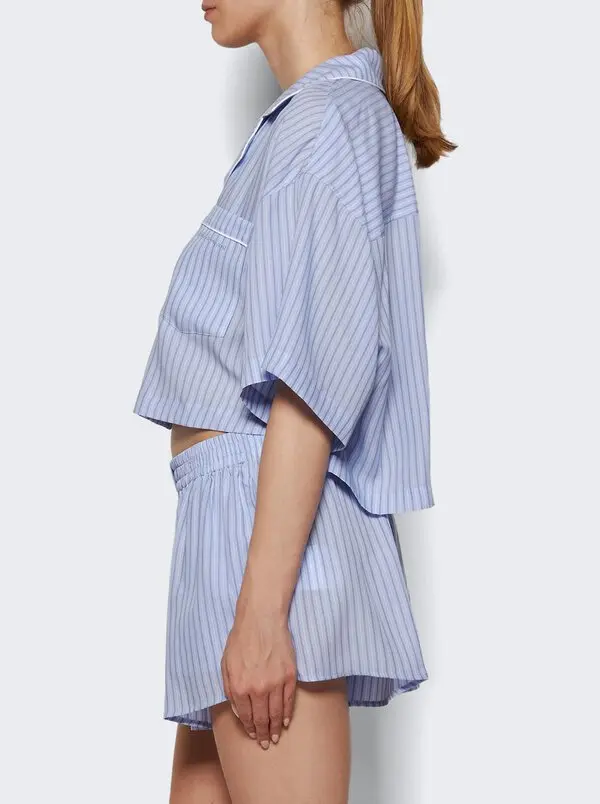 Alexander Wang Cropped Oxford Shirt