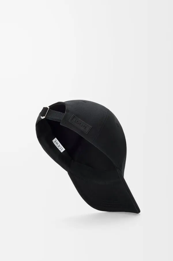 Loewe Anagram Patch Cap - Black