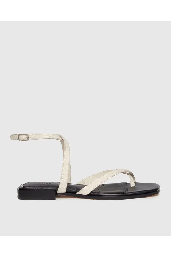 Paige Reese Thong Sandals - Black