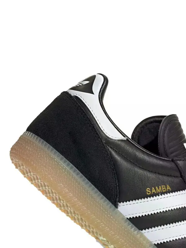 Adidas Samba Leather Sneakers - Black