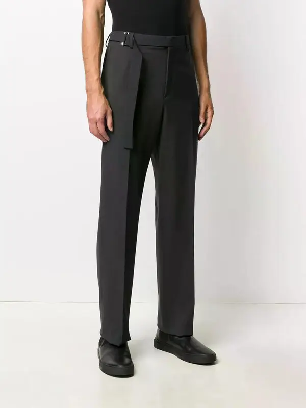 Valentino Garavani Belted Tailored Cut Trousers