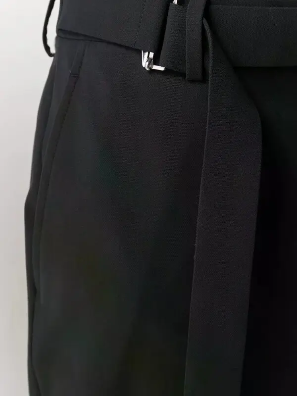 Valentino Garavani Belted Tailored Cut Trousers