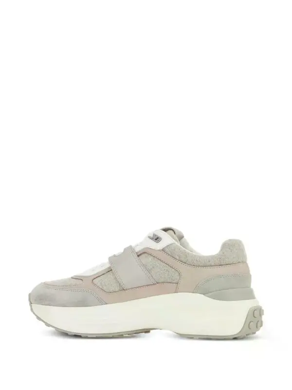 TOD'S Panelled Sneakers - Grey