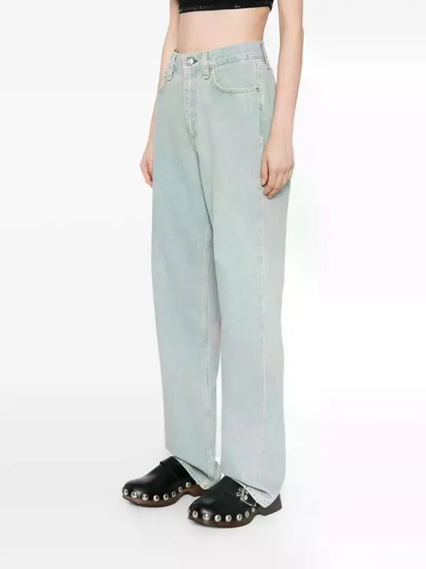 Rag & Bone Shea Straight-leg Jeans - Blue
