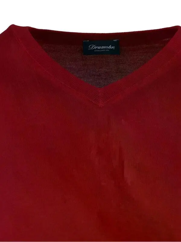 DRUMOHR V-neck Long-sleeve Sweater