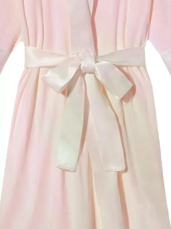 PJ HARLOW DREAMWEAR Satin-trimmed Robe