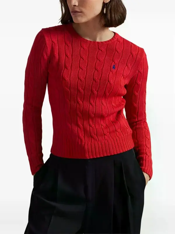 Polo Ralph Lauren Cable-knit Sweater - Red