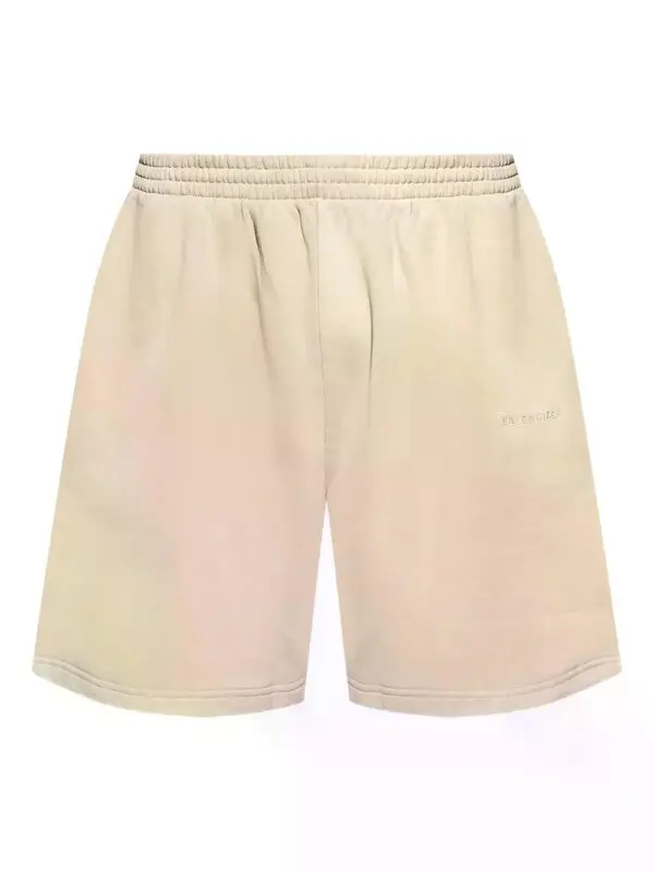 Balenciaga Logo-embroidered Bermuda Shorts
