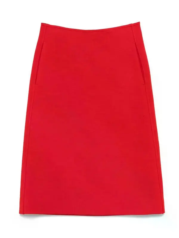JIL SANDER A-line Skirt With Pocket Detail