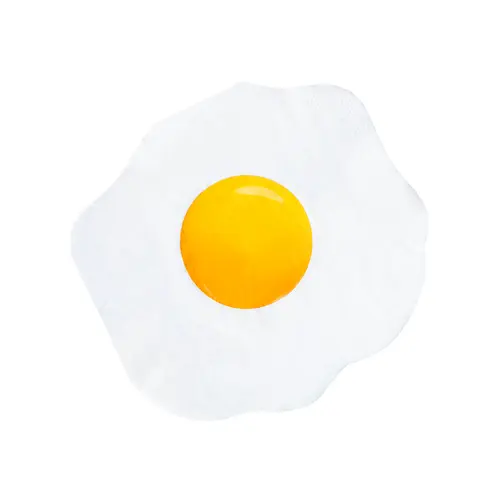 JOLLITY & CO Yolks On You Fried Egg Large Napkins - Assorted Pre-pack