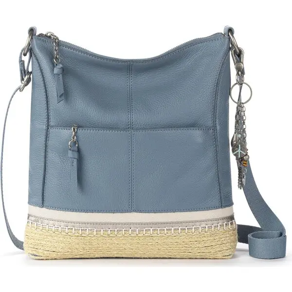 THE SAK Lucia Crossbody Leather Bag - Maritime Espadrille
